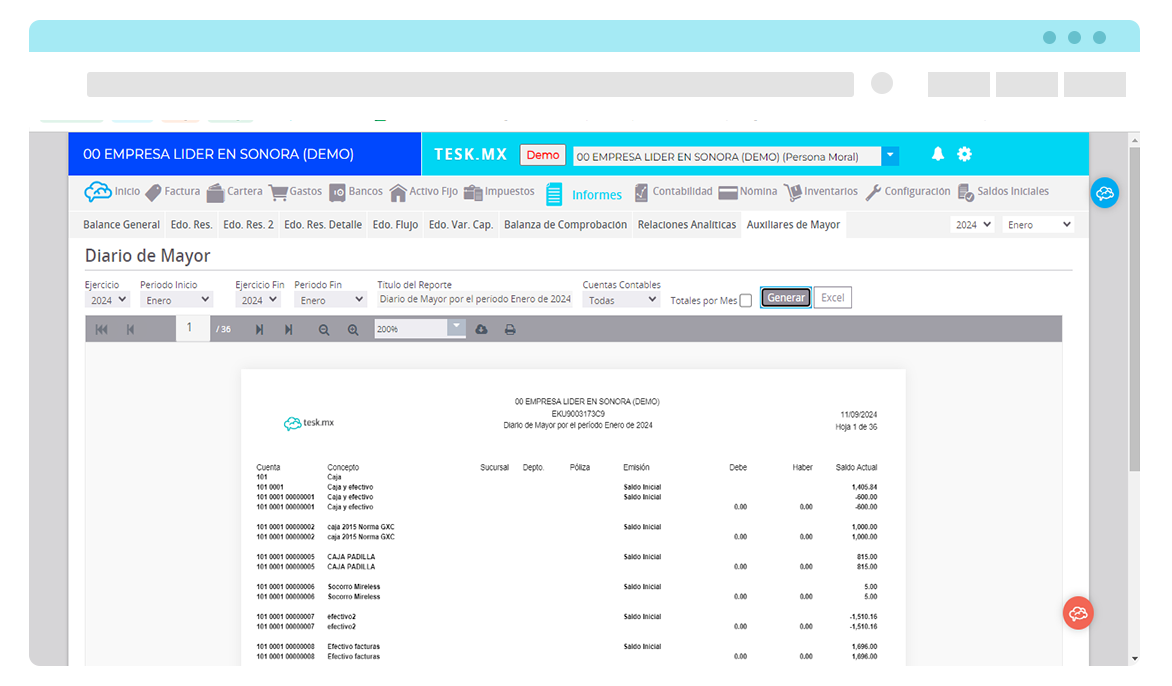 Sistema contable | Simplifica tu contabilidad con Tesk.mx